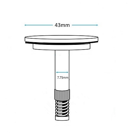 Ideal Standard Bath Pop-Up Plug -Kingsway Plumbing